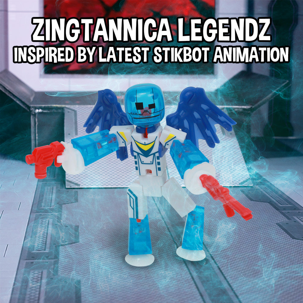 StikBot Zingtannica Action Pack - Stop Motion Figure with Accessories
