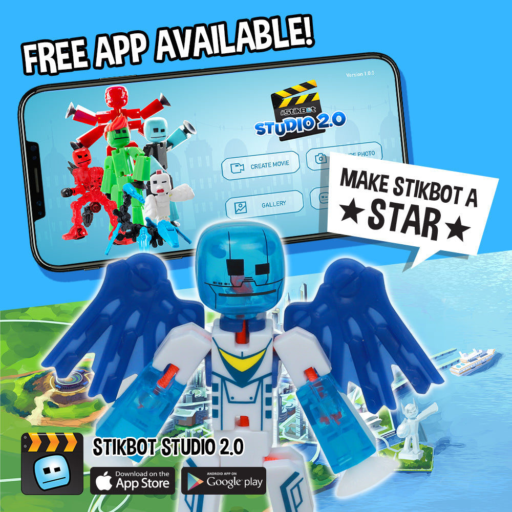 StikBot Zingtannica Action Pack - Stop Motion Figure with Accessories