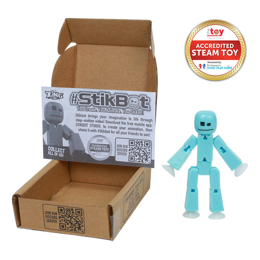 StikBot Single Pack - Collectible Posable Stop Motion Figure