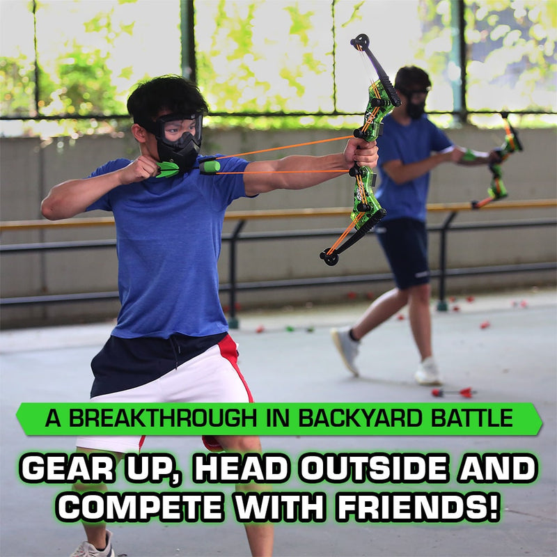 HyperStrike Dominator Bow Battle Pack - 2 Bows, 250ft Range