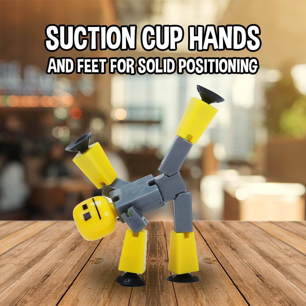 StikBot Special 6-Pack Bundle | Unique Colors - Animation Toy