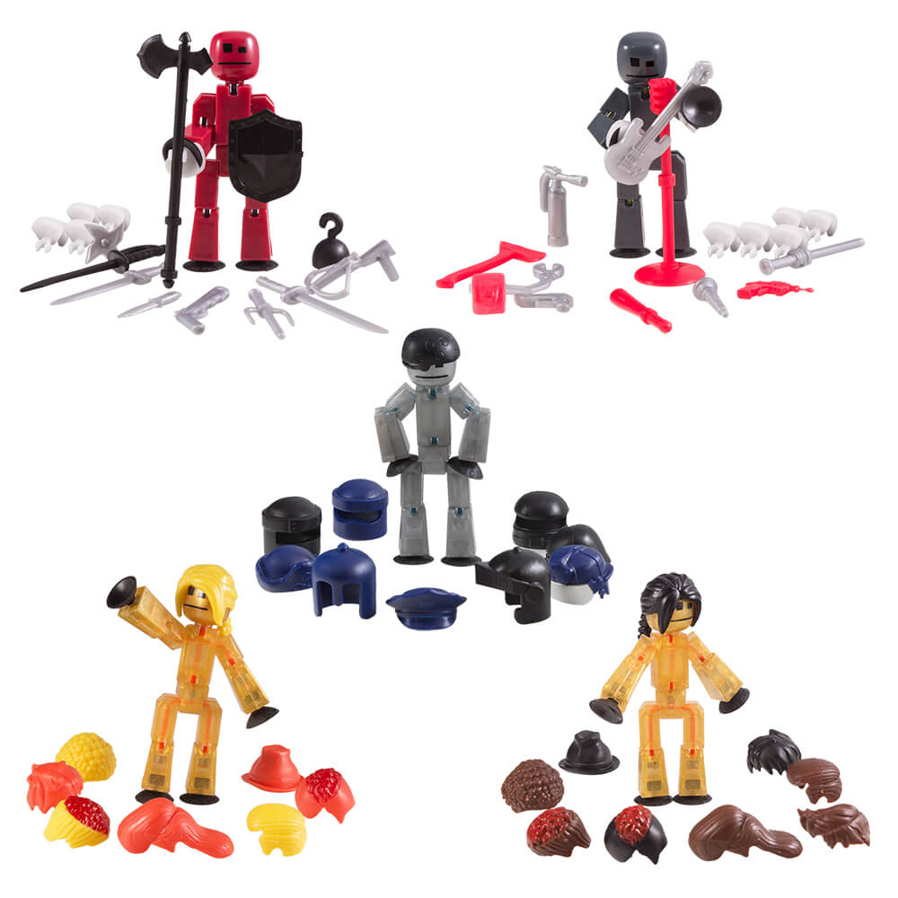 StikBot Action Pack Series 1 | 4-in-1 Accessory Set