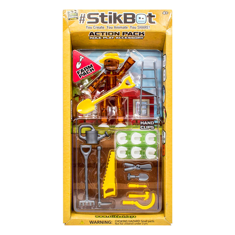 StikBot Action Pack Series 2 | 4-in-1 Accessory Bundle