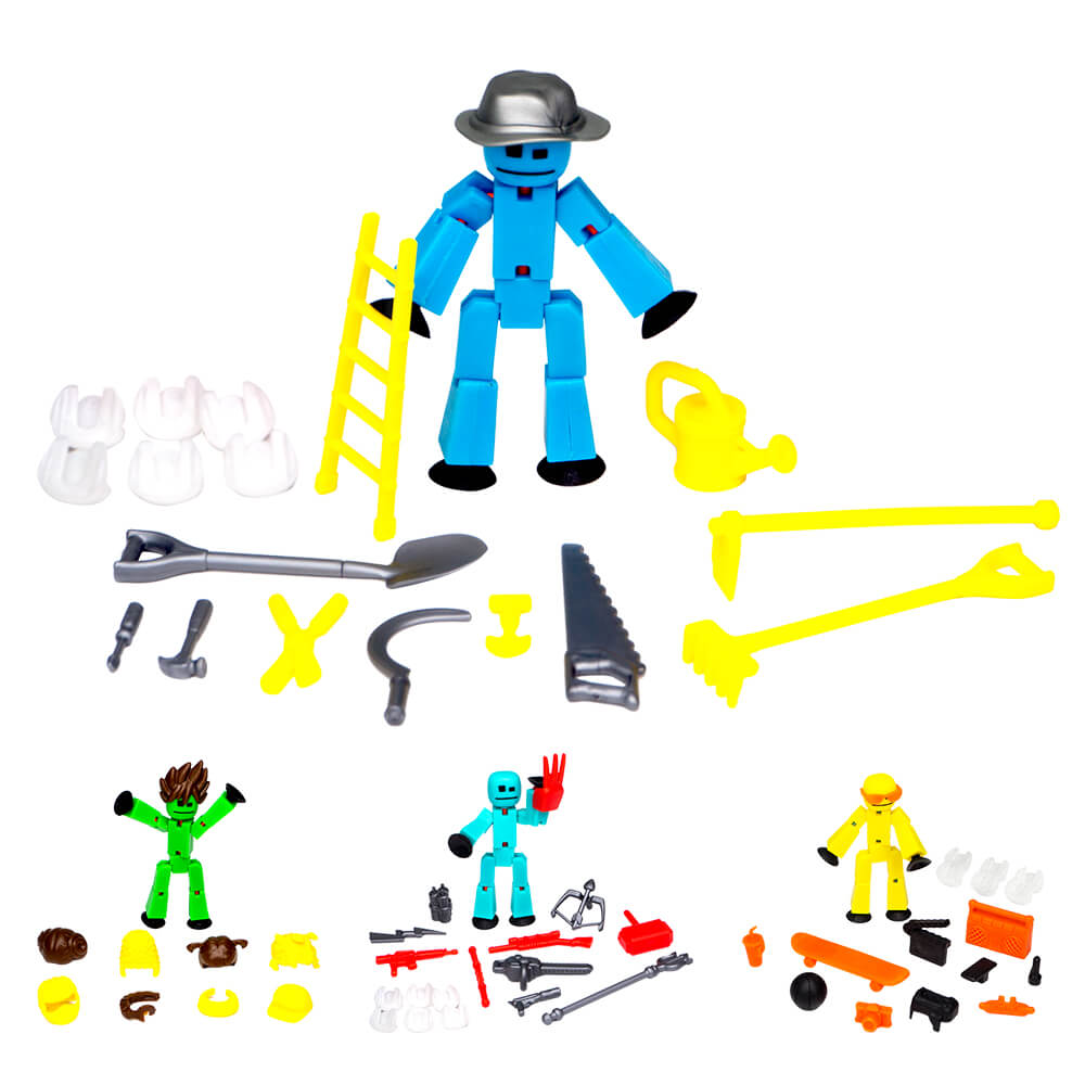 StikBot Action Pack Series 2 | 4-in-1 Accessory Bundle